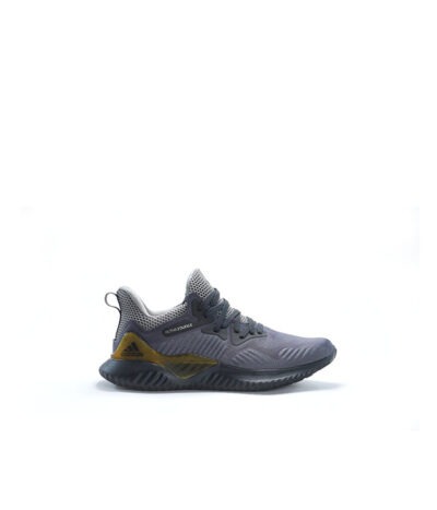 AD Alpha Bounce Grey/Black Running Shoes for Men - Flash Footwear